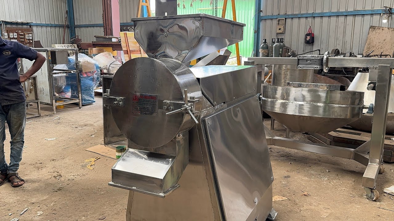 Ginger Garlic Paste Machine | 20Hp Ginger Paste Machine | Ginger Garlic ...