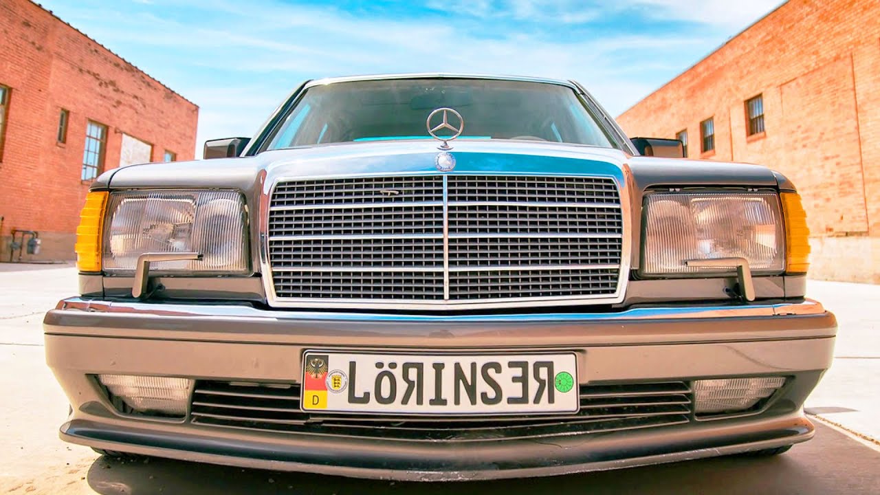 w126 Mercedes-Benz 560 SEL Lorinser 80s tuning, 1986 - YouTube
