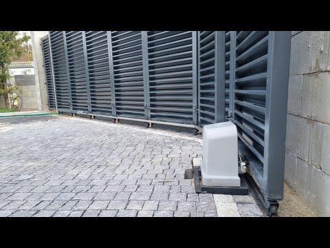 Akordiyon otomatik kapı sistemleri - köşe dönen otomatik Kapı - Akordiyon kapı nice Robo 600 kg 