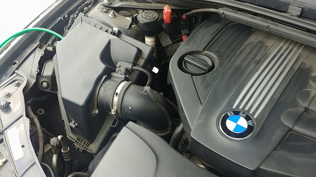 Bmw e90 320d brown gas carbon cleaning - YouTube