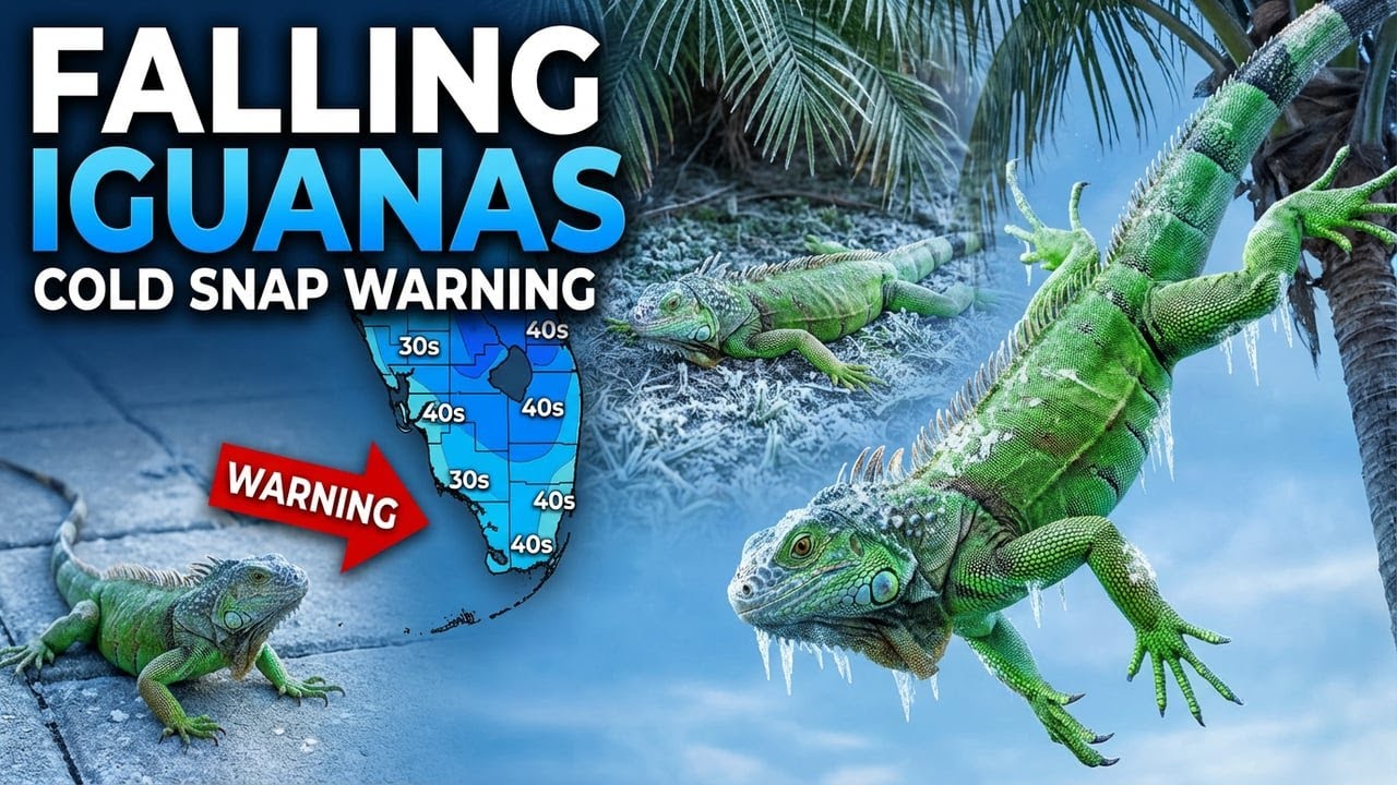It’s Raining Iguanas in Florida — And This Is 100% Real” - YouTube