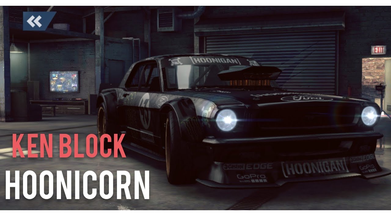 Ford mustang hoonicorn | Ken block hoonigan | nfs no limits - YouTube