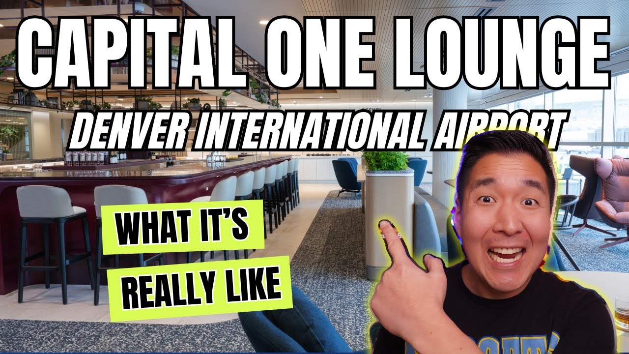 Explore the Capital One Lounge at the Denver Airport: Review By a ...
