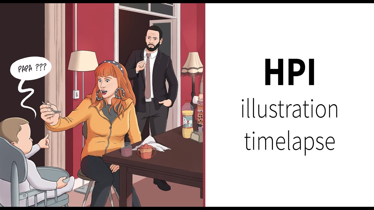 Hpi Illustration Timelapse Youtube