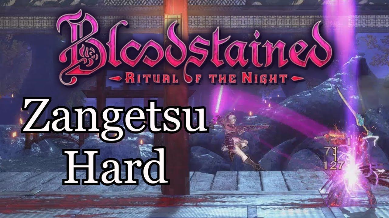 Bloodstained: Zangetsu 2nd Fight Hard Mode - YouTube