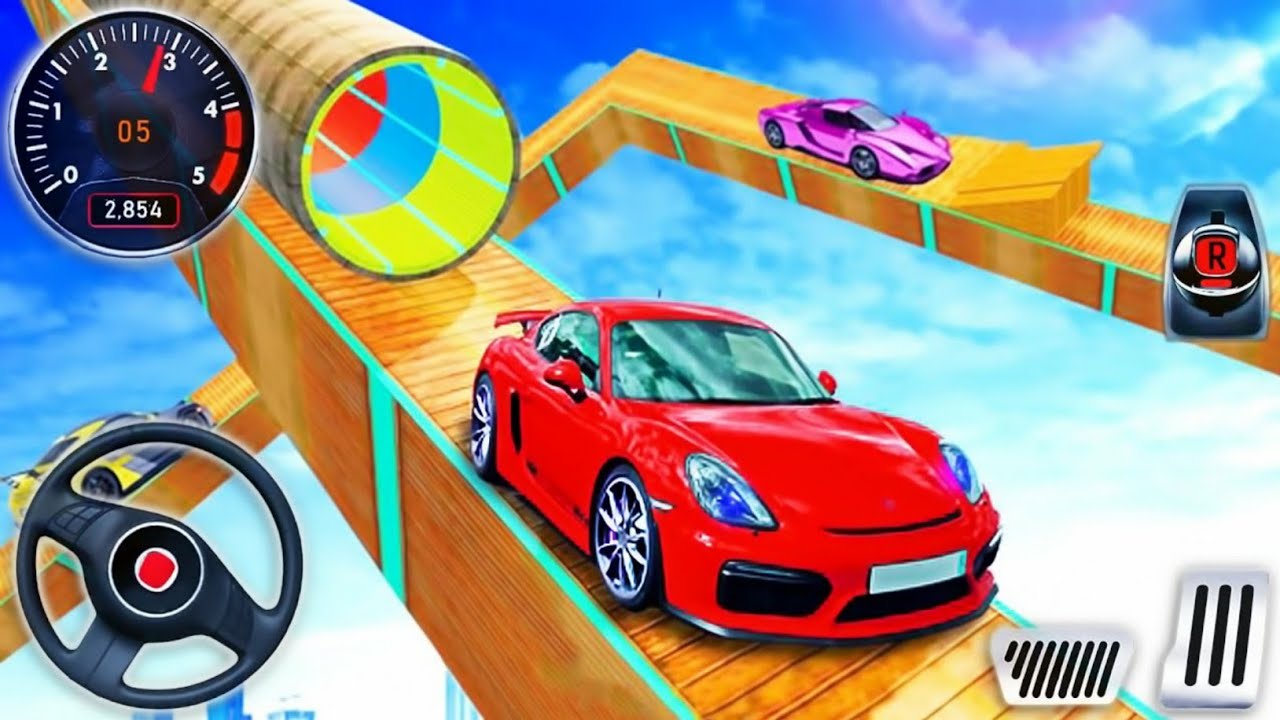 Ramp Car Racing - Car Racing 3D - Android Gameplay - YouTube