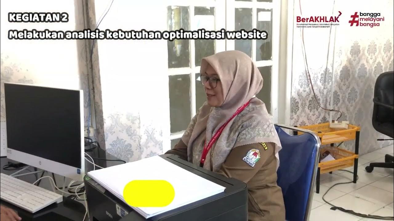 LAPORAN AKTUALISASI OPTIMALISASI KETERBUKAAN INFORMASI PUBLIK MELALUI WEBSITE DPMPTSP ACEH BARAT ...