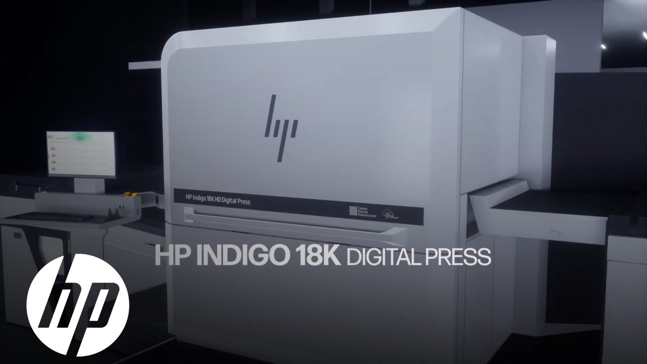 HP Indigo 18K Digital Press - The Ace Press | HP - YouTube