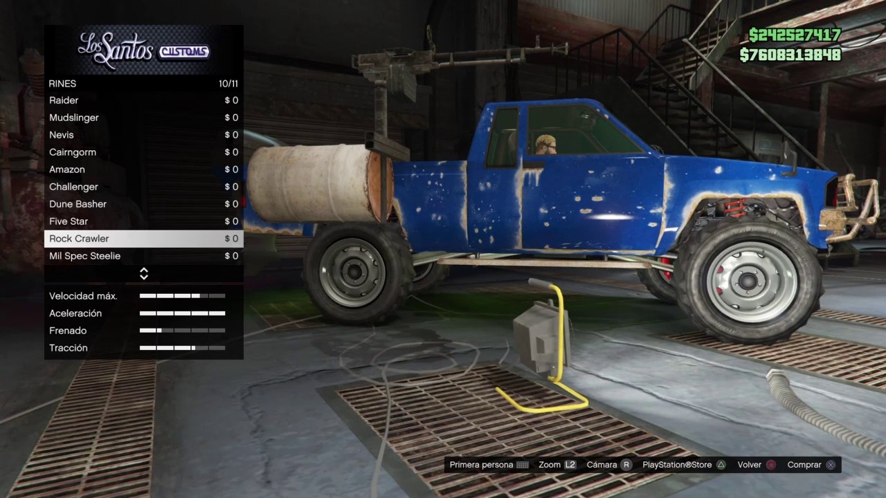 GTA V ONLINE - TUNEANDO LA TECHNICAL AQUA - YouTube