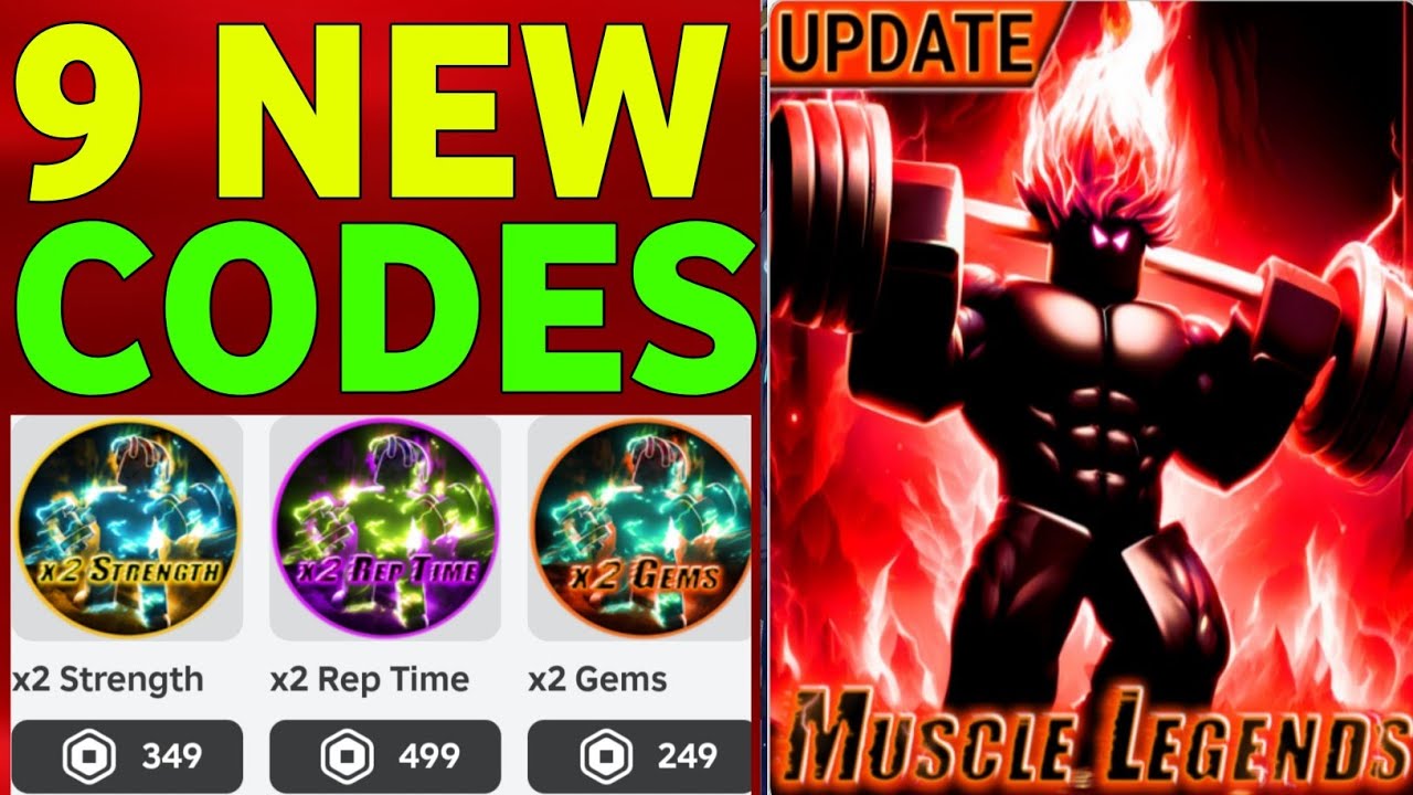 UPDATE🎄MUSCLE LEGENDS CODES 2024! ROBLOX MUSCLE LEGENDS CODES - YouTube