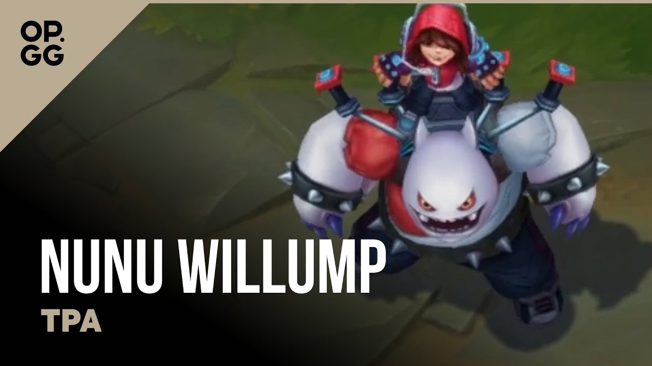 TPA Nunu Willump - OP.GG Skin Review - League of Legends - YouTube