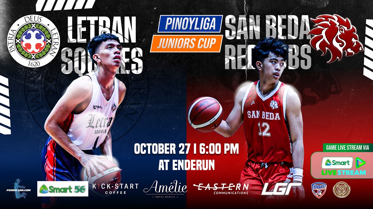 PINOY LIGA JUNIOR'S CUP LETRAN VS SAN BEDA - YouTube