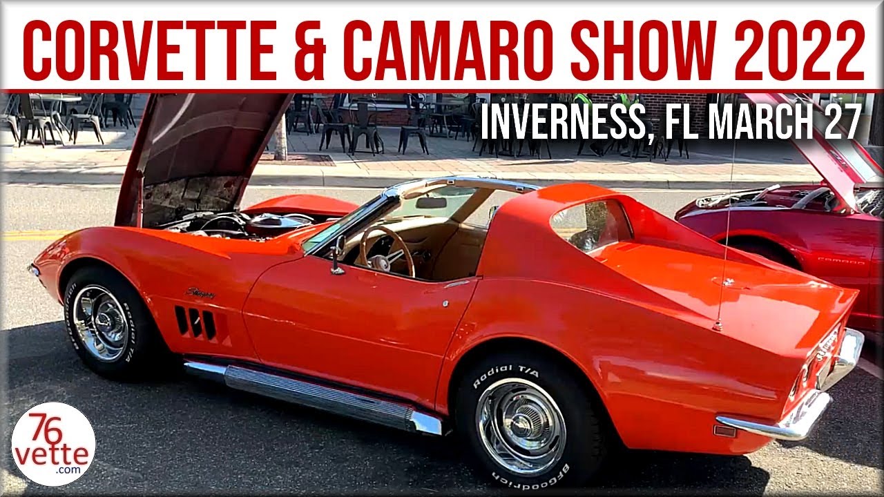 CORVETTE & CAMARO Show Inverness FL - YouTube