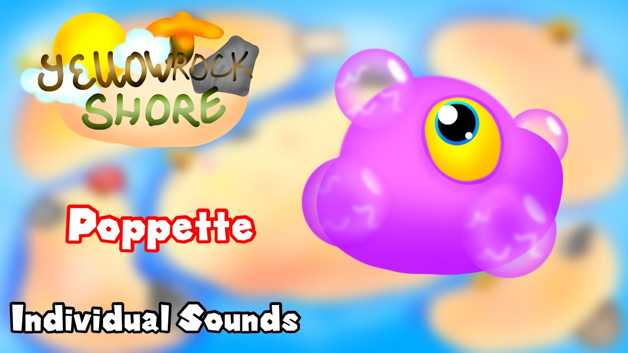 Poppette - The Yellowrock Shore Individual Sounds (ANIMATED) - YouTube