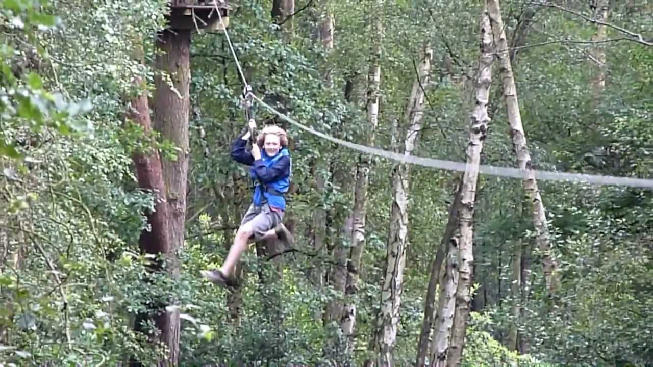 Swinley Forest Go-Ape Assault Course - July 2012 - YouTube