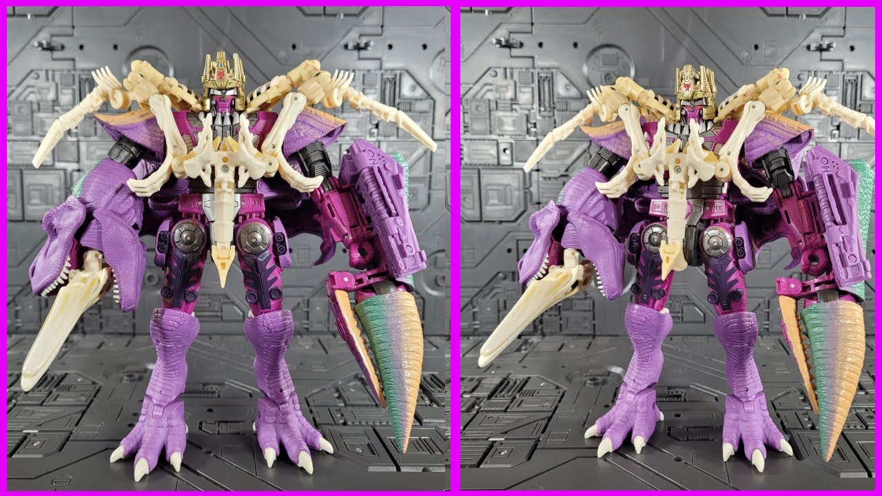 Transformers Fan-Mode Combiners Feat. Kingdom Beast Wars Megatron and ...