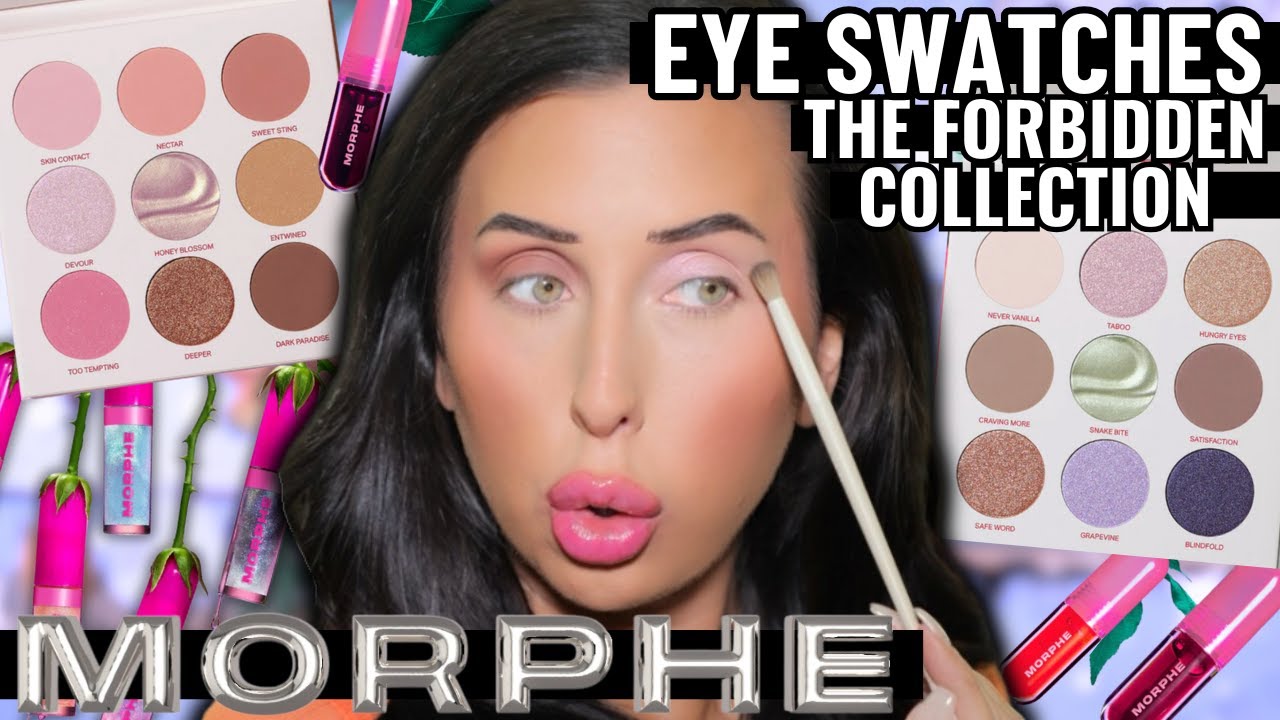 Morphe The Forbidden Collection HOT NEW RELEASE ALERT! Eye Swatches ...