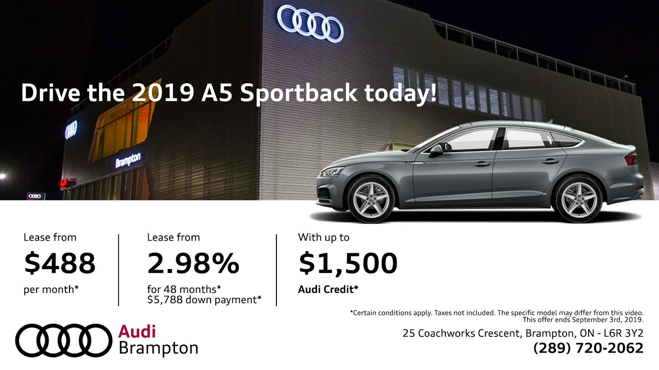 Audi Brampton - The Best Time to Drive Some of World's Finest Vehicles ...