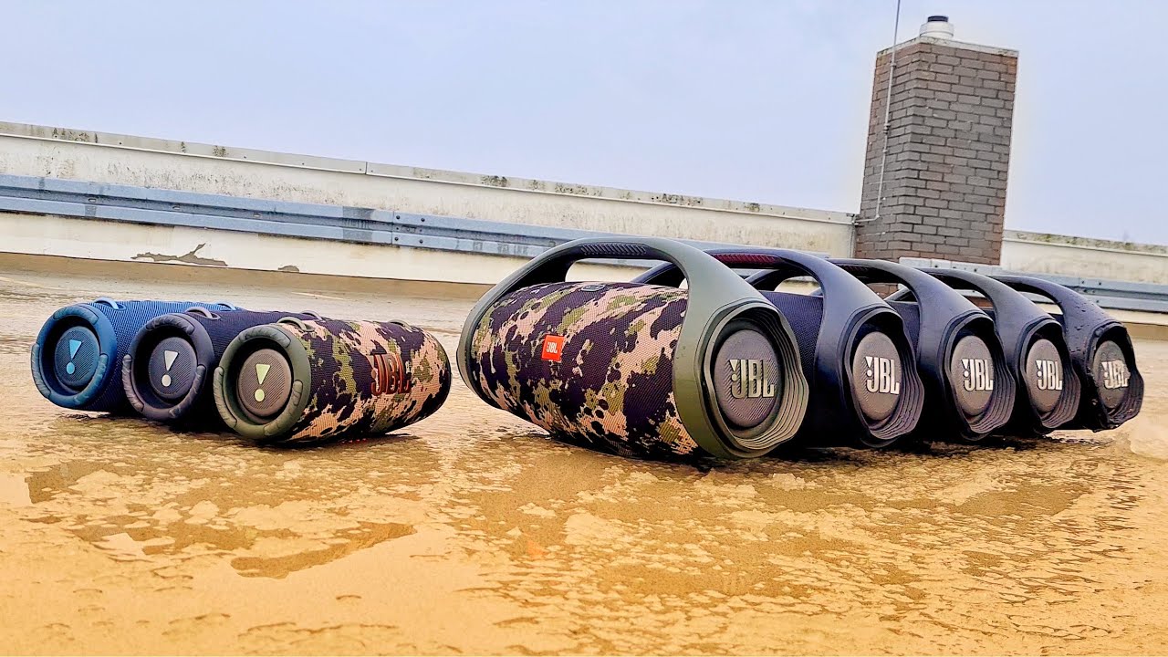 3X XTREME 3 & 5X BOOMBOX 2 [BASS TEST] (100% VOLUME) JBL PARTYBOOST ...