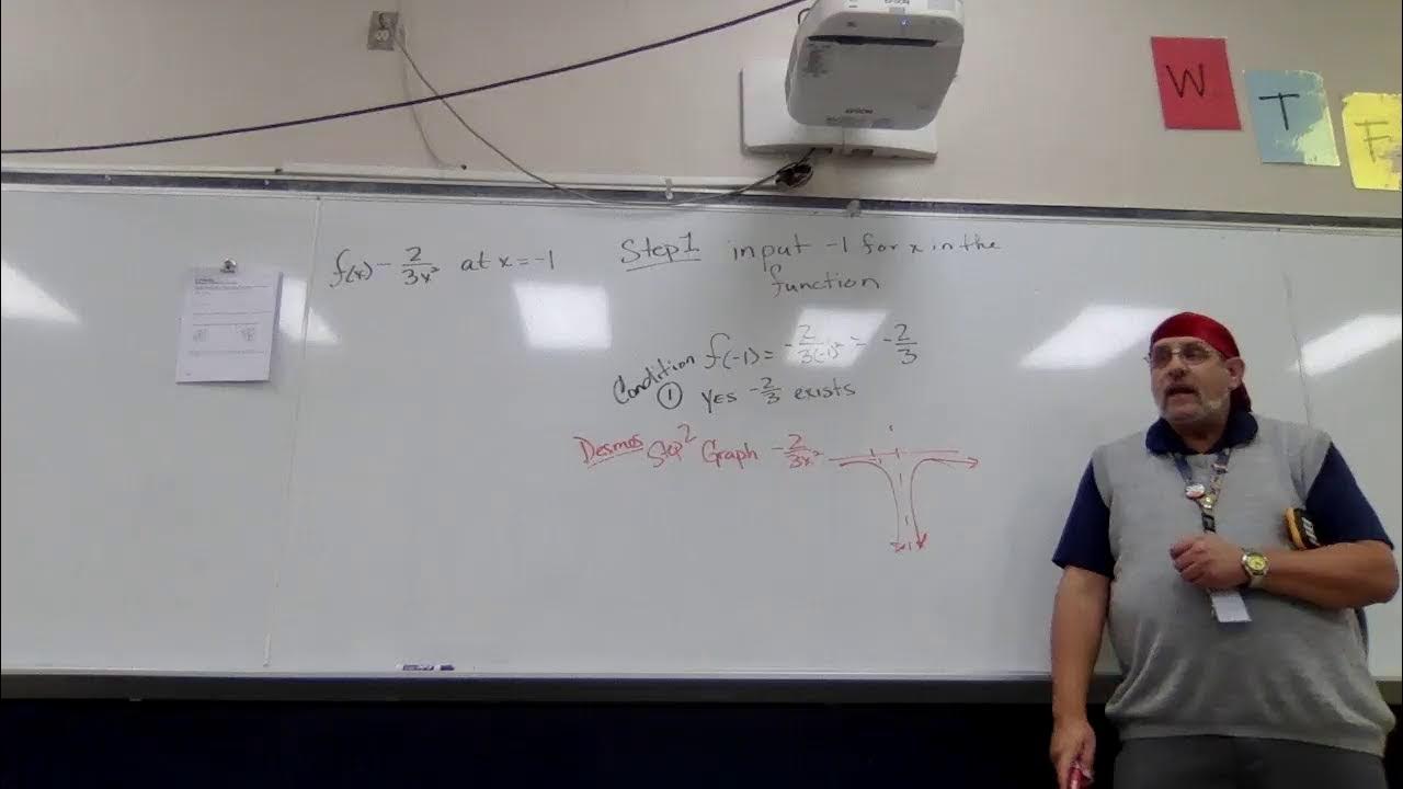 PreCalc CP1 Continuity End Behavior and Limits - YouTube