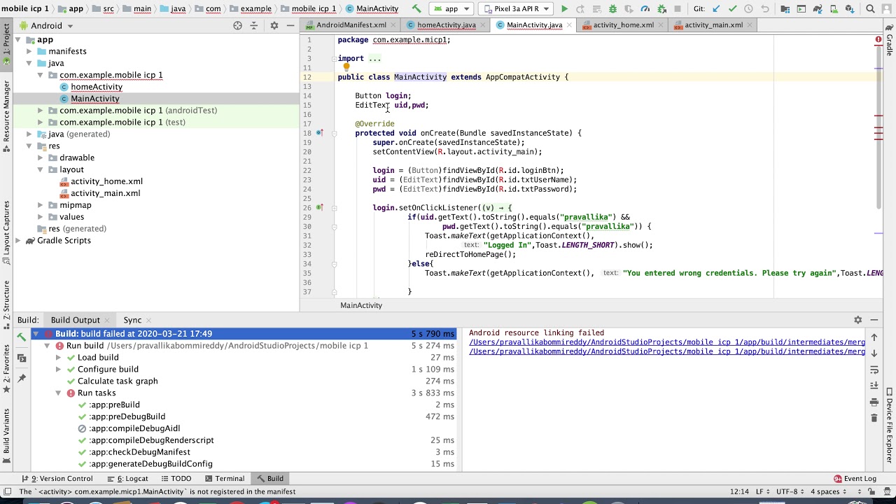 basic android application - YouTube