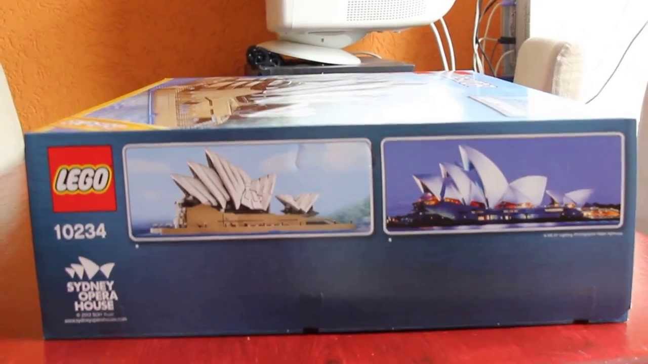 Lego 10234 Sydney Opera House Box - YouTube