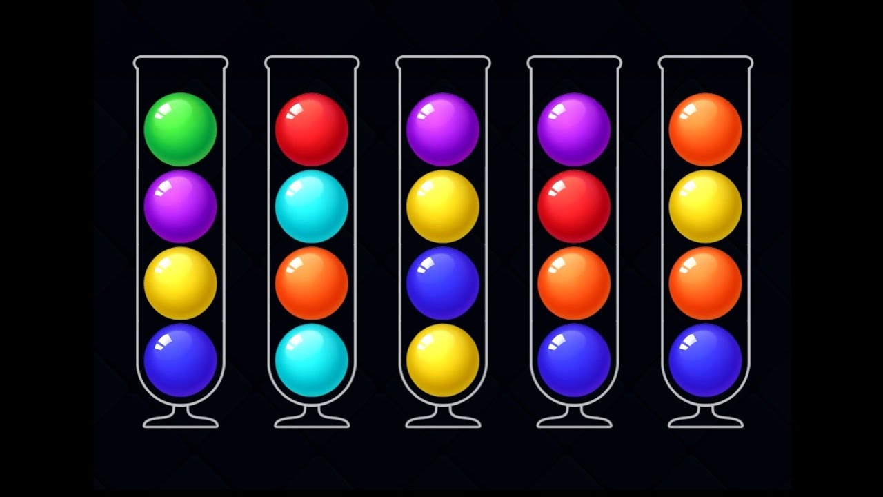 Color Ball Puzzle Gameplay: Fun, Relaxing Mobile Game ! 🌈📱 - YouTube