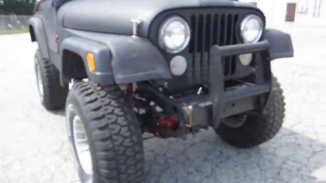 ** LIFTED 1978 JEEP CJ5 ** 350/ TH350 ** SOLD !! - YouTube