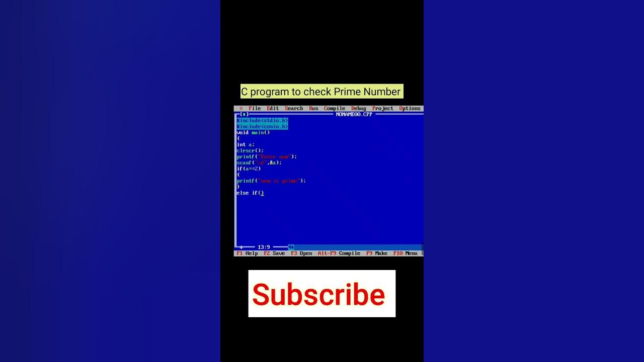 C Program To Check Prime Number Shorts Youtubeshorts Cprogramming Viral Youtube