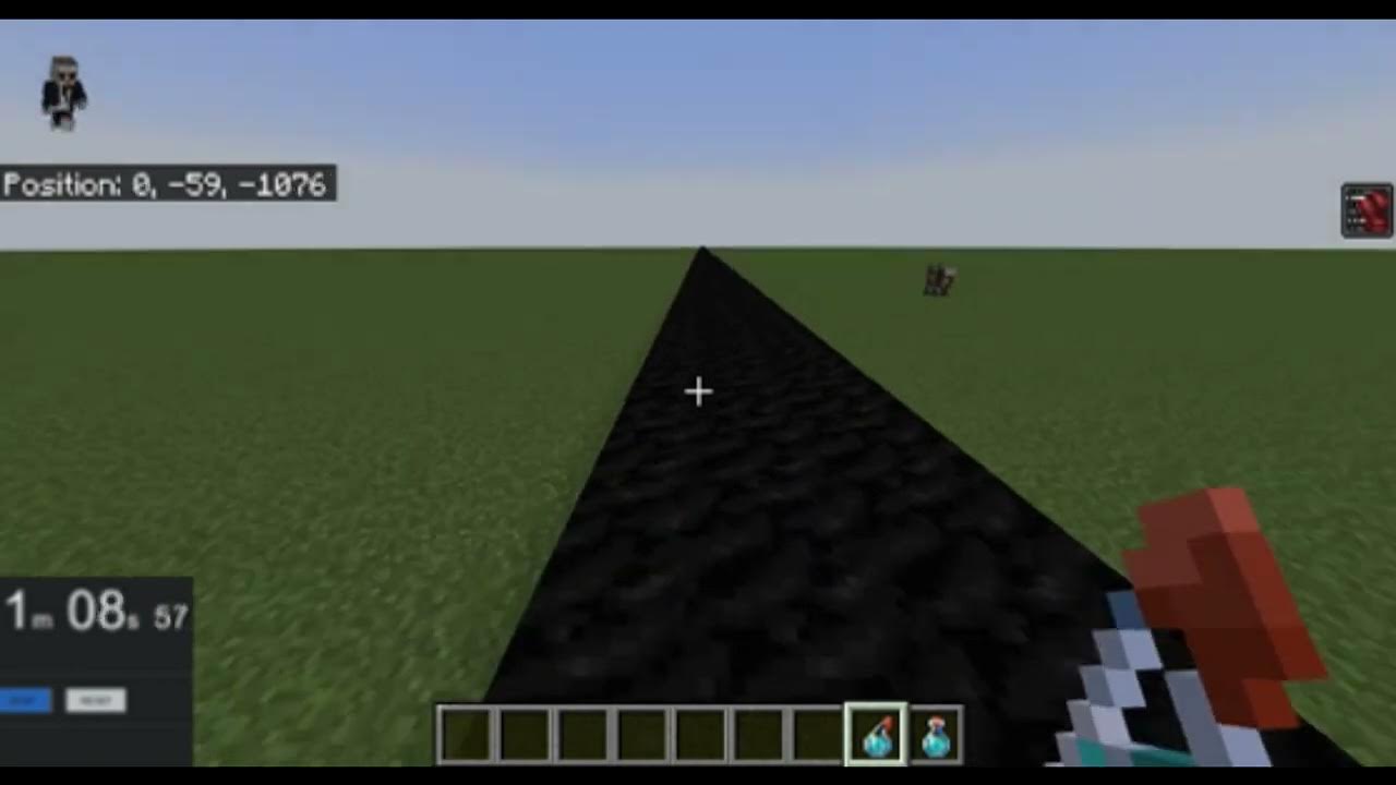 Speedrunning a Mile in Minecraft - YouTube