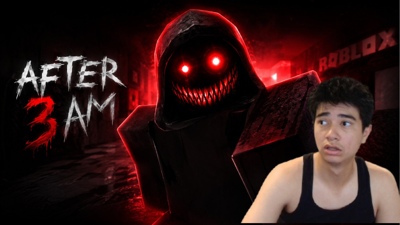 Playing a Roblox Horror Game | After 3 AM - YouTube