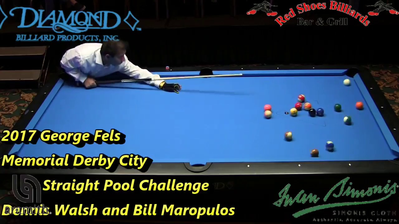Chris Melling 225 ball run in Straight Pool - YouTube