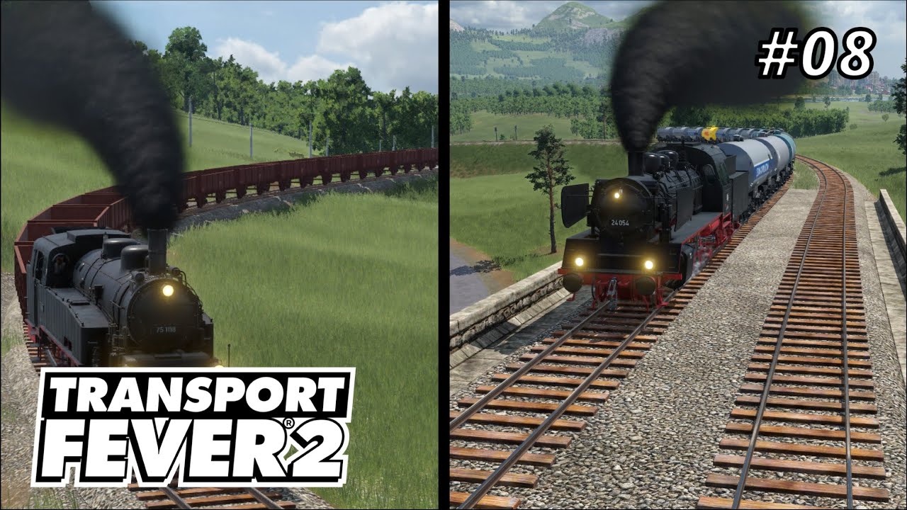 Transport fever 2 S04.1/E08; Economic I Very Hard: Things don't look quite so rosy - YouTube