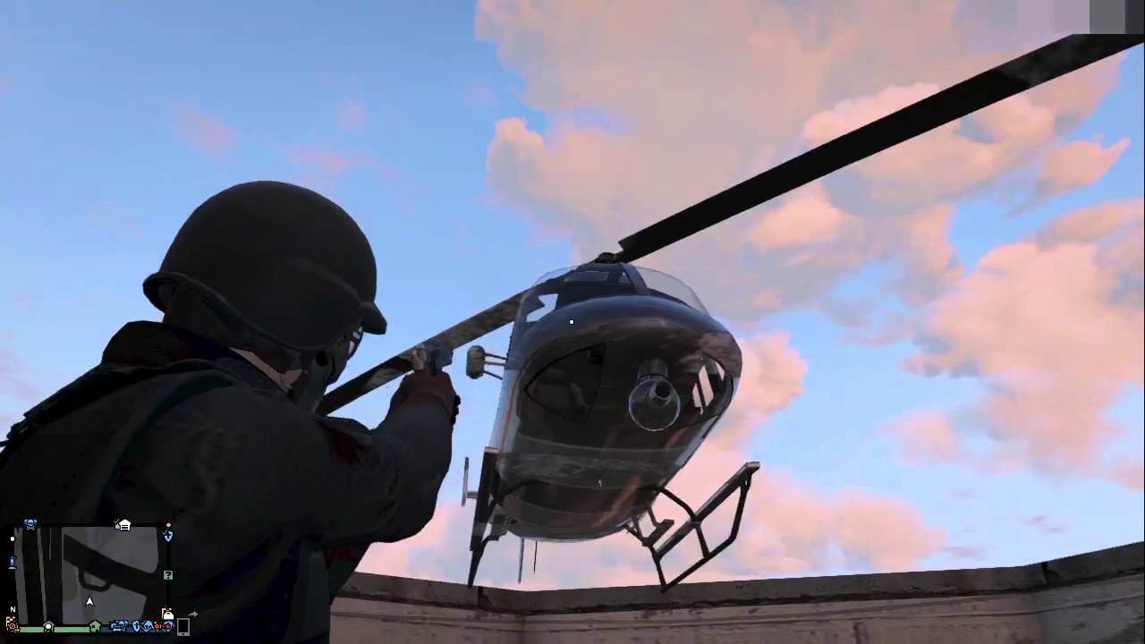GTA V - Pillbox Medical Centre - Rooftop - Wallbreach - YouTube