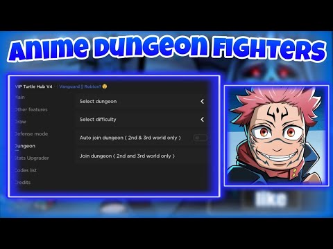 📥Roblox script hack📥|🔥anime dungeon fighters🔥|VIP Turtle Hub|mobile/PC ...