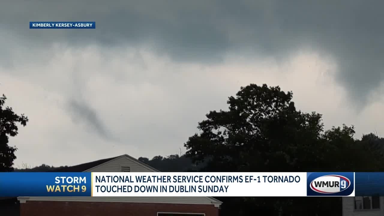 National Weather Service confirms tornado touched down in New Hampshire ...
