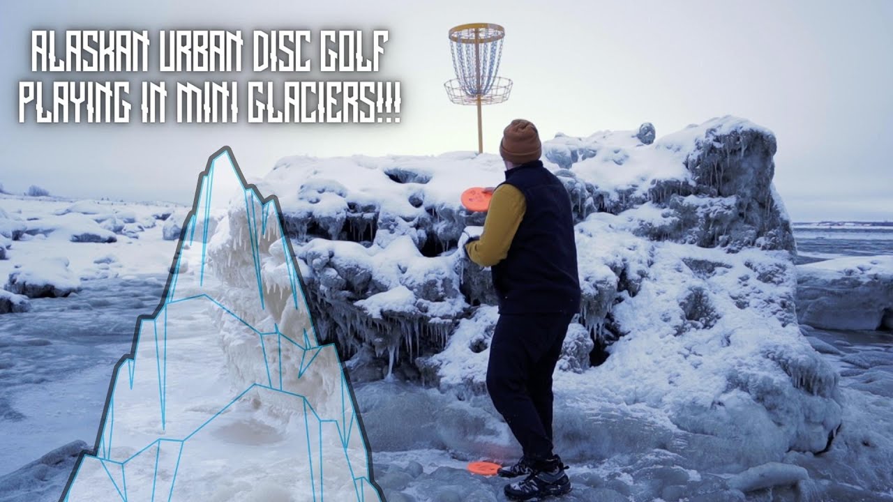 PLAYING DISC GOLF IN MINI GLACIERS - ALASKAN DISC GOLF - YouTube