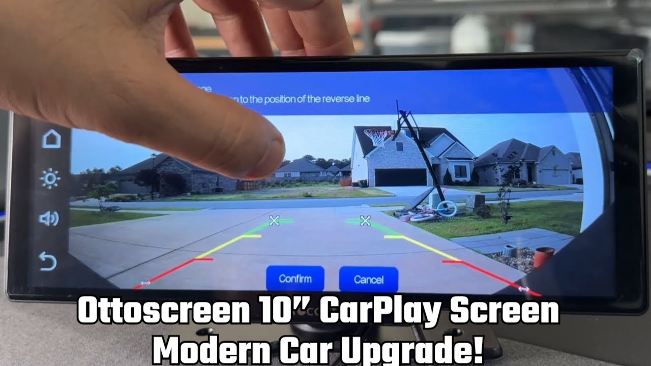 Ottoscreen Portable 10" CarPlay & Android Auto Screen – Modernize Your Ride! - YouTube