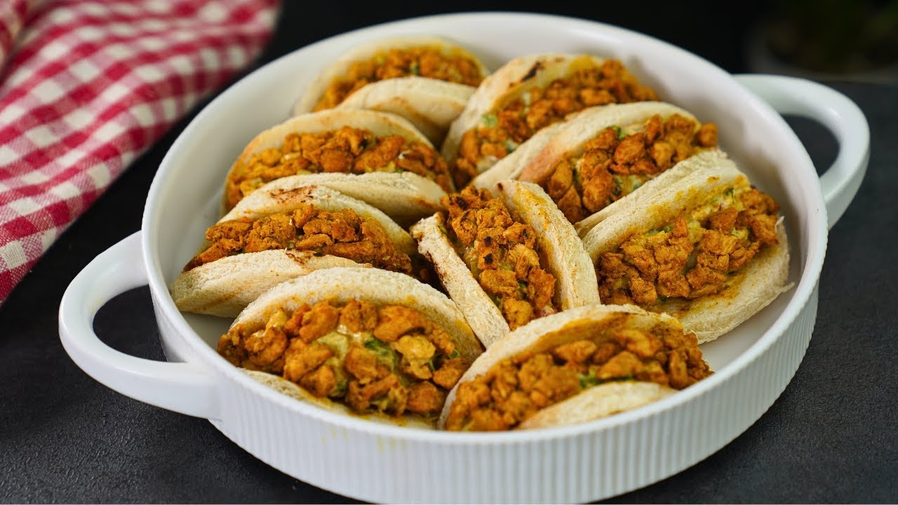 Mini Chicken Shawarma Bites by Tiffin Box | Mini Chicken Shawarma Bites ...