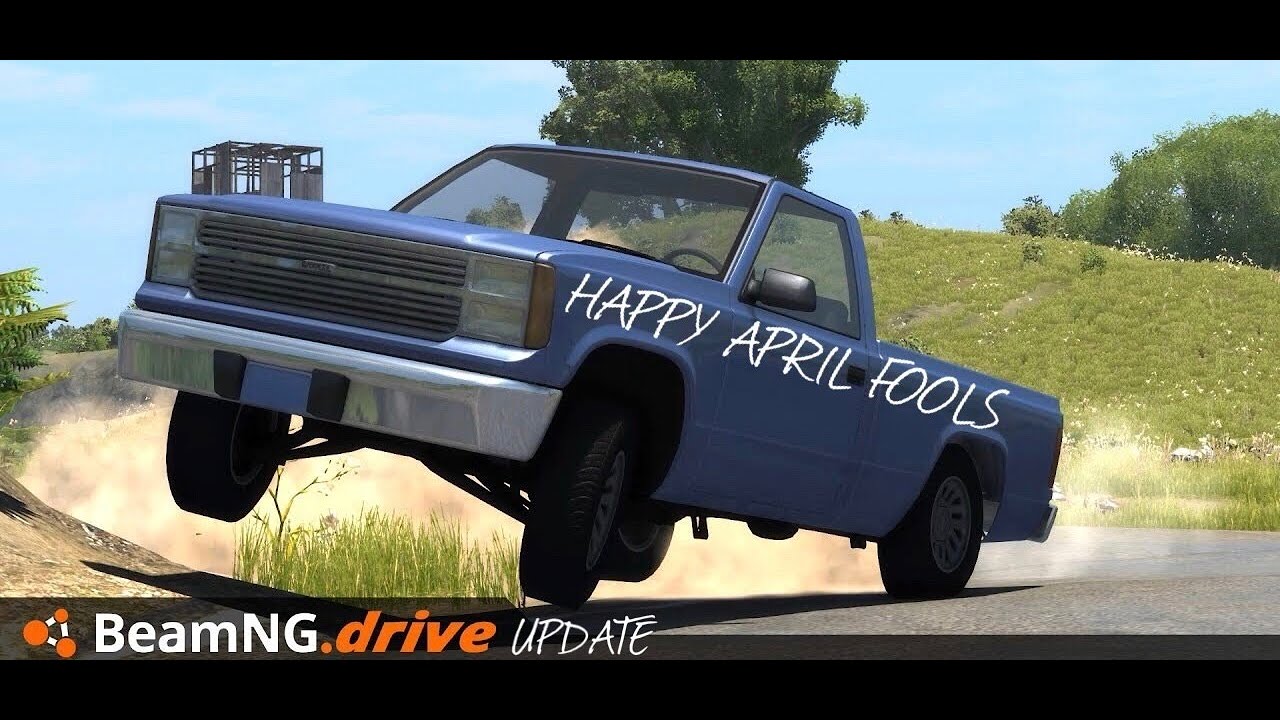 BeamNG Drive - UPDATE!! HAPPY APRIL FOOLS - YouTube