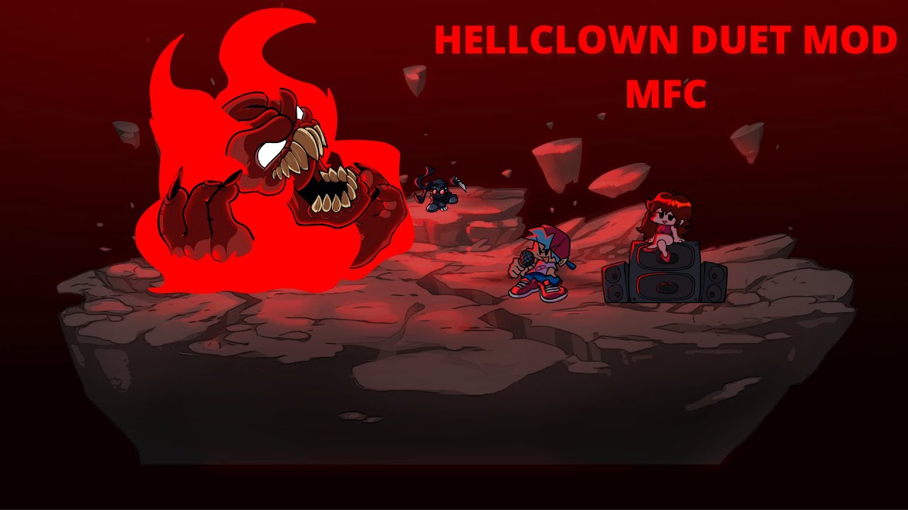 Friday Night Funkin'|Tricky Mod|Hellclown|Duet Mod - YouTube
