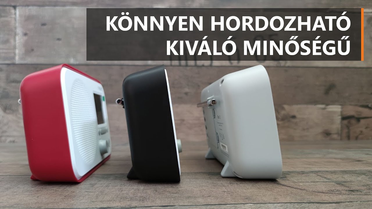 Pure Elan E3 hordozható FM rádió a CorrectShopnál - YouTube