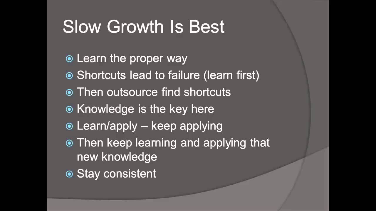 Why Rushing To Make Money Online With The Get Rich Mentality Fails ...
