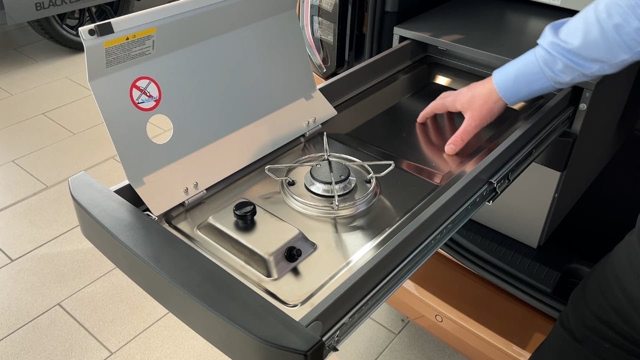 VW Caddy California Kitchen + Gas with California Chris! - YouTube