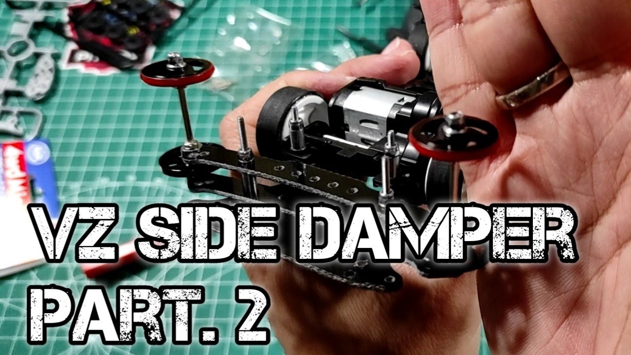 Tamiya Mini4wd Build Vz Chassis Side Damper for The First Time ... Part ...