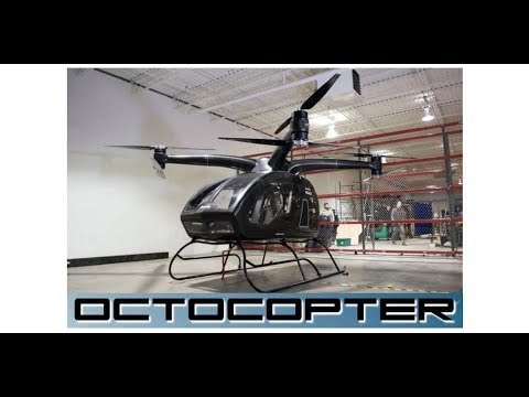 gasoline electric octocopter with ballistic parachute for safety ...