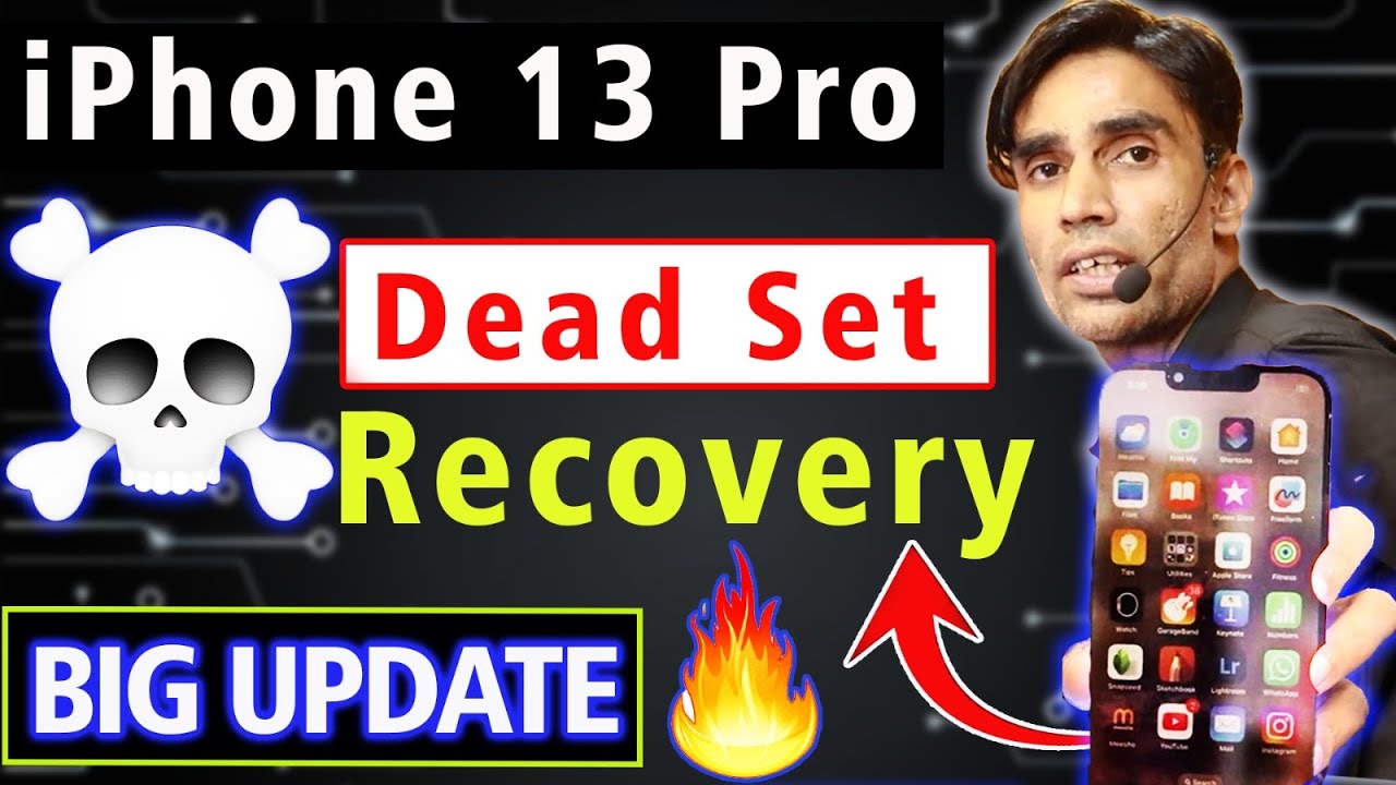 13 Pro Dead set Recovery #iphone #deadmobile #beforeafter #capacitor # ...