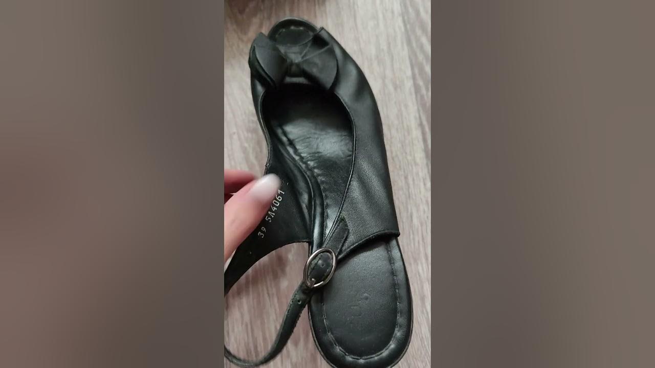 босоножки из натуральной кожи 39 размера unichel. - YouTube