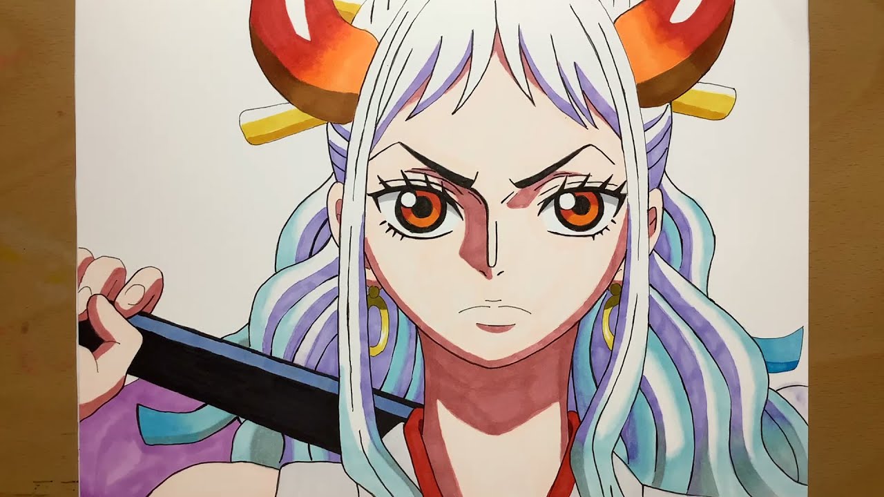 How to Draw Yamato from onepiece | step by step | Easy to draw | draw ...