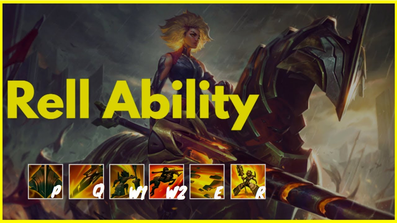Rell Ability Reveal | New Champion League of Legends | 4K Video - YouTube